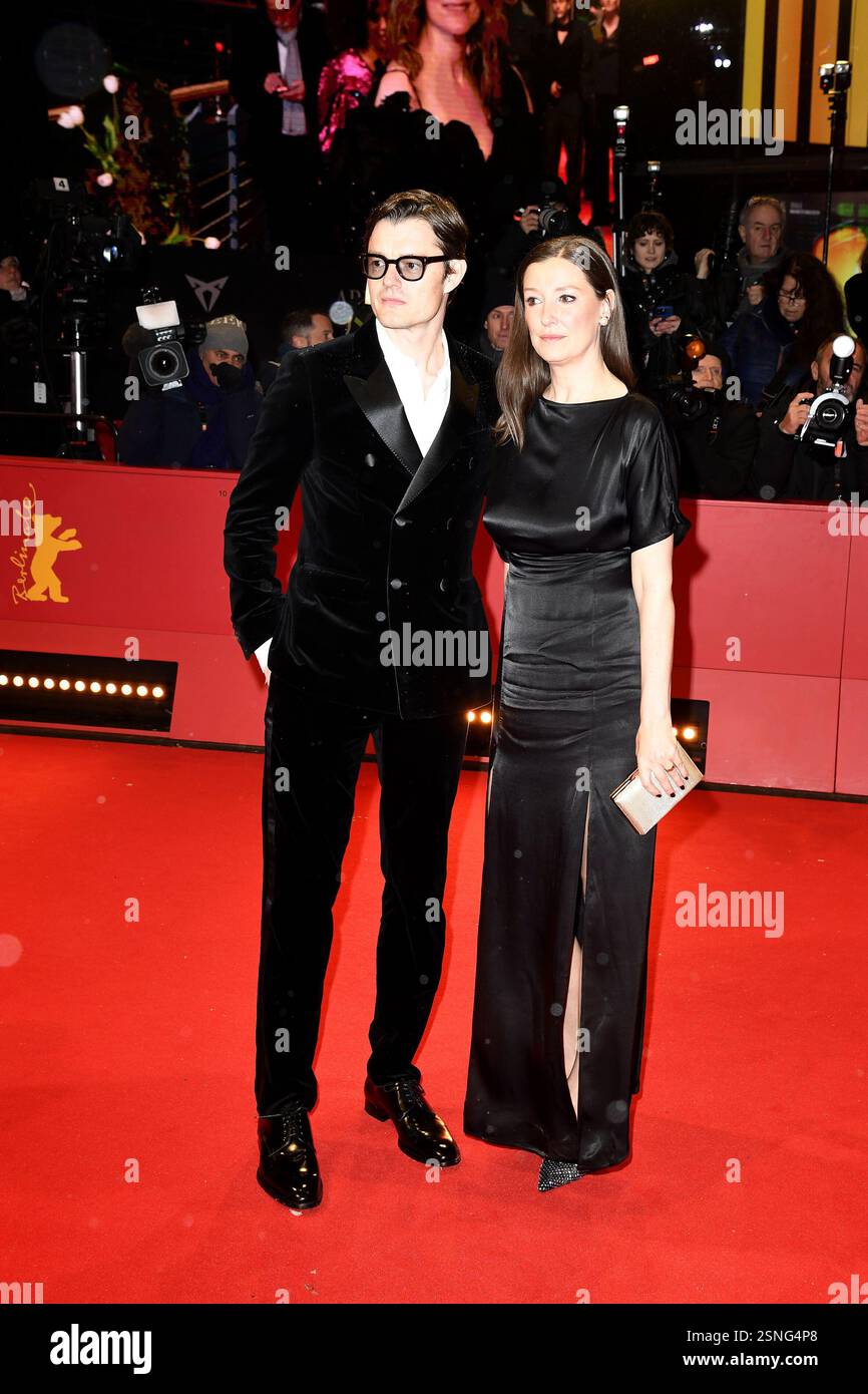 Sam Riley und Alexandra Maria Lara bei der Eroeffnung der 75. Berlinale ...