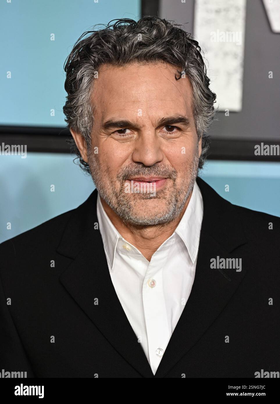 London, UK. February 13th, 2025. Mark Ruffalo arriving at the Mickey 17 ...
