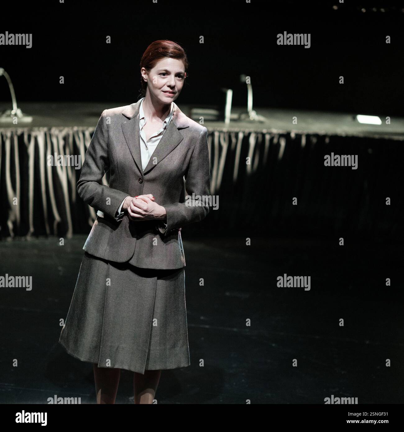 Manuela Velasco performs during the El silla K. Cartas desde el olvido ...