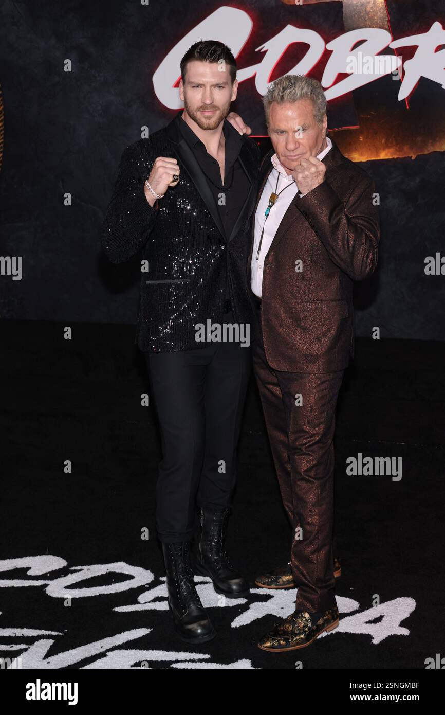 Los Angeles, USA. 13th Feb, 2025. Jesse Kove and Martin Kove arrives at ...
