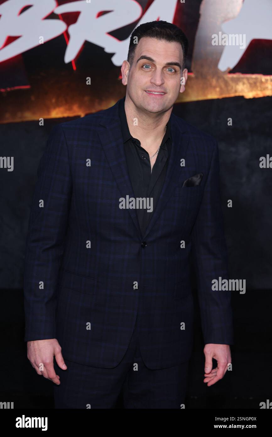 Los Angeles, USA. 13th Feb, 2025. Bret Ernst arrives at Netflix's ...