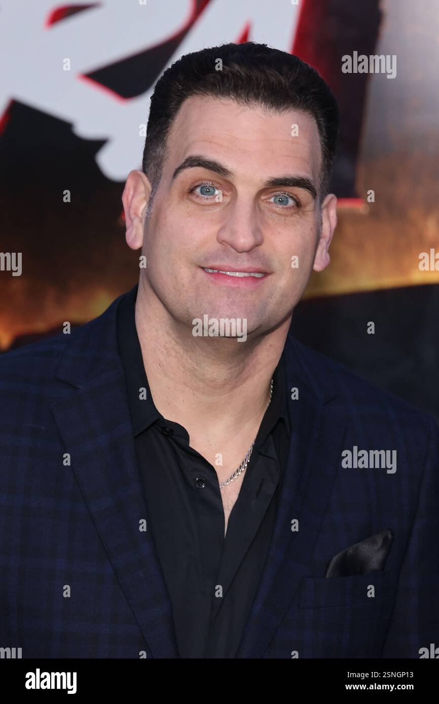 Los Angeles, USA. 13th Feb, 2025. Bret Ernst arrives at Netflix's ...