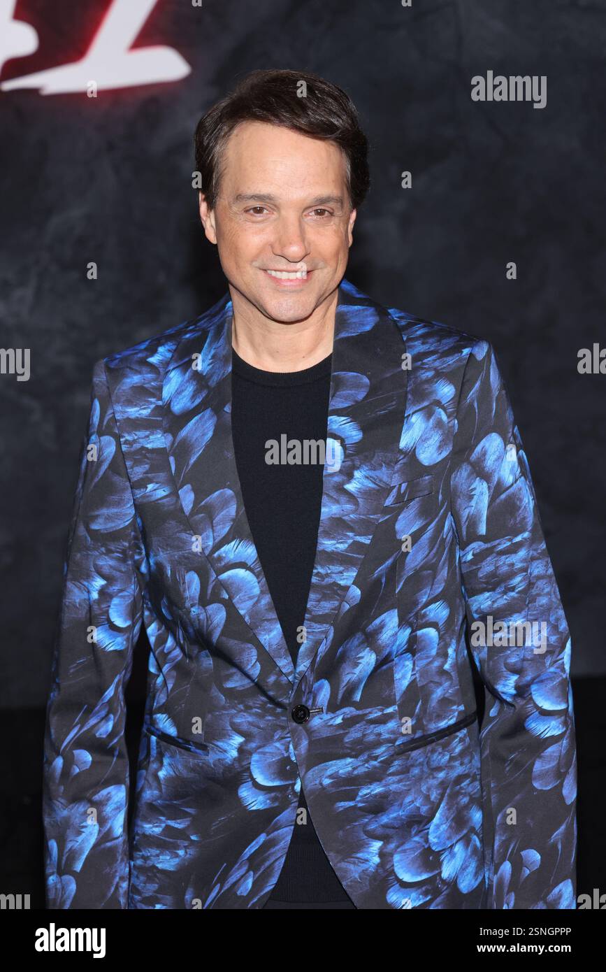 Los Angeles, USA. 13th Feb, 2025. Ralph Macchio arrives at Netflix's ...
