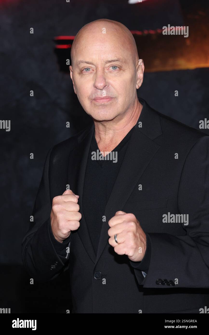 Los Angeles, USA. 13th Feb, 2025. Ron Thomas arrives at Netflix's ...