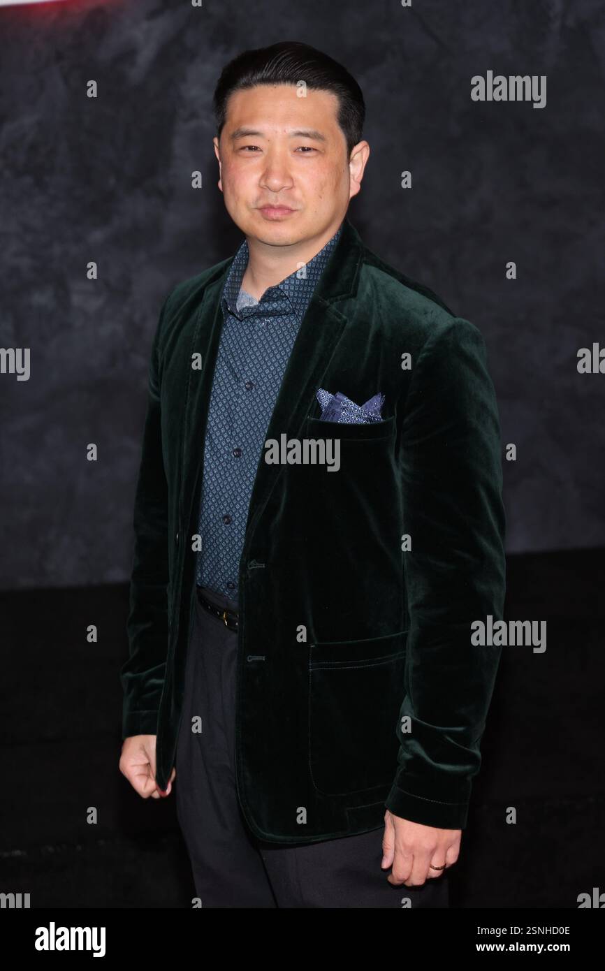 Los Angeles, USA. 13th Feb, 2025. Brian Takahashi arrives at Netflix's ...