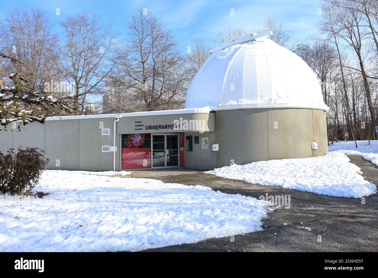 The Gordon Southam Observatory, part of the H.R. MacMillan Space Centre ...