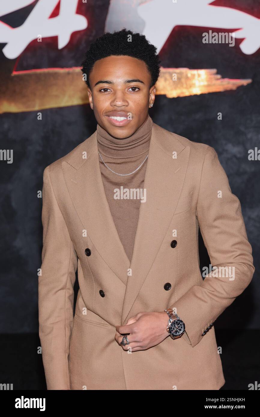 Los Angeles, USA. 13th Feb, 2025. Dallas Dupree Young arrives at ...