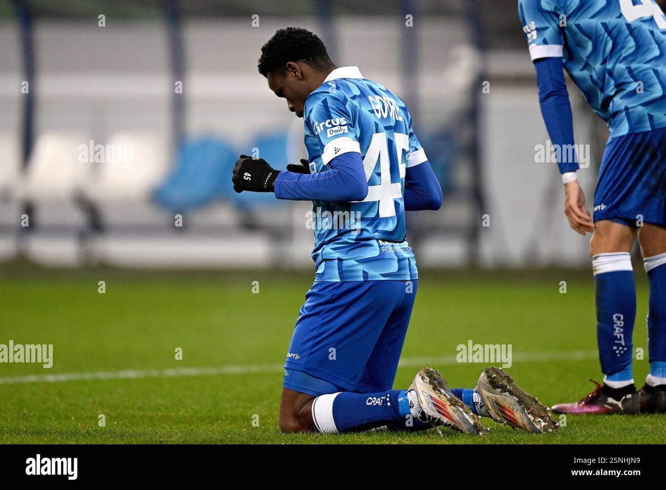 GENT - Bi Christ Hyllarion Goore of KAA Gent after the UEFA Europa ...