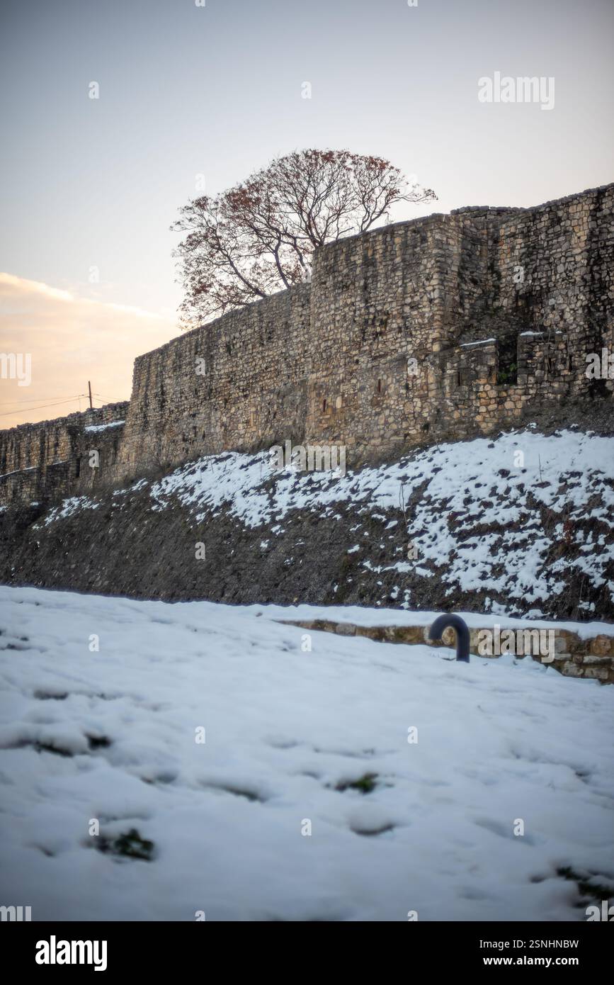 Historic Belgrade Fortress in Kalemegdan park in Belgrade, capital of ...