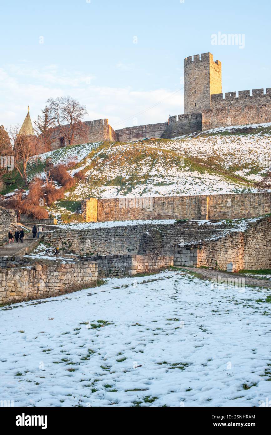Historic Belgrade Fortress in Kalemegdan park in Belgrade, capital of ...
