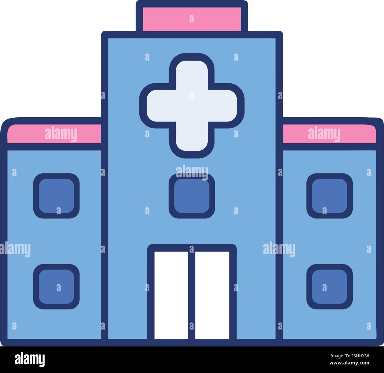 Psychiatry mental health hospital building Stock Vector Image & Art - Alamy