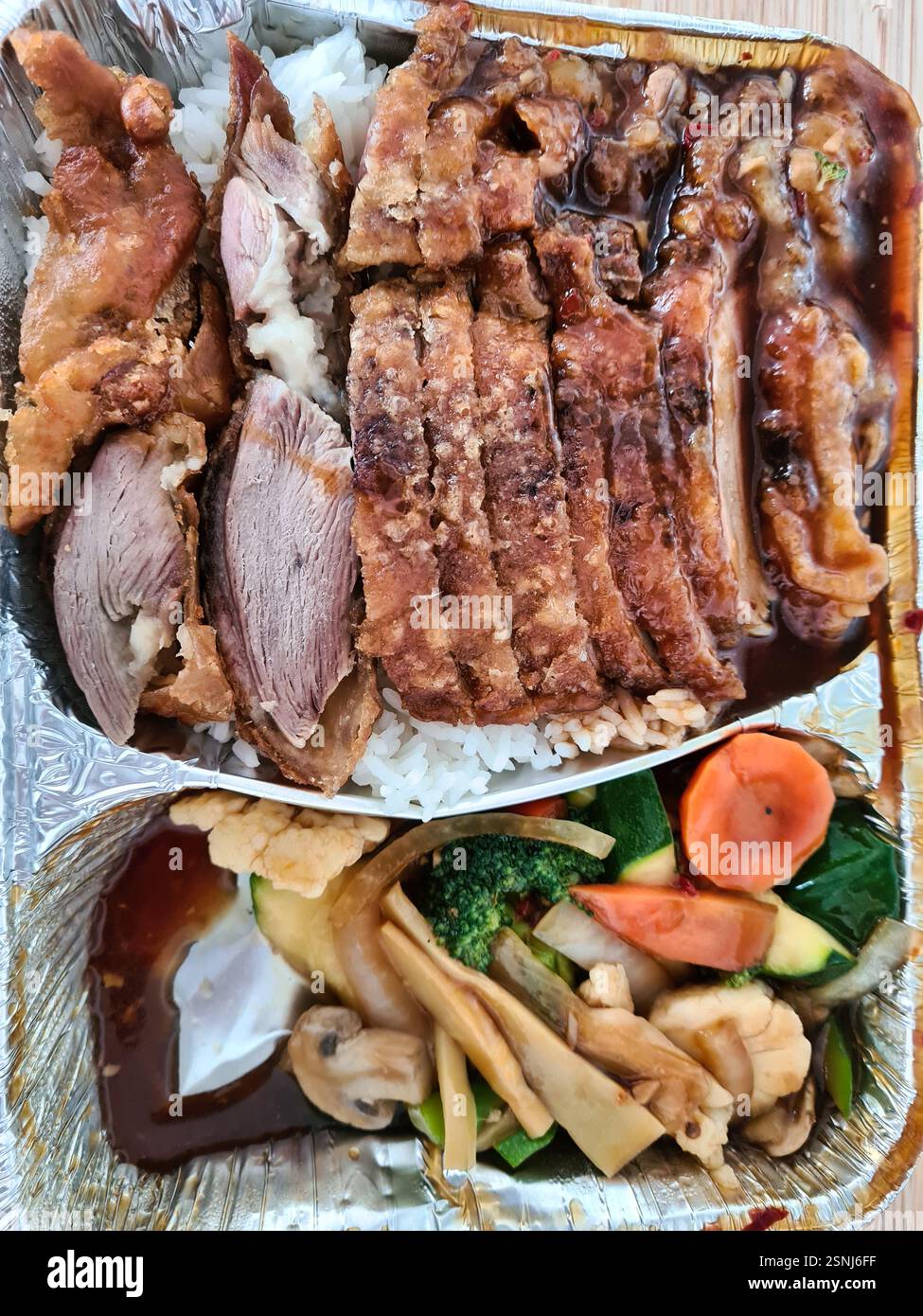 Sizzling meats colorful vegetables cooked hi-res stock photography and ...