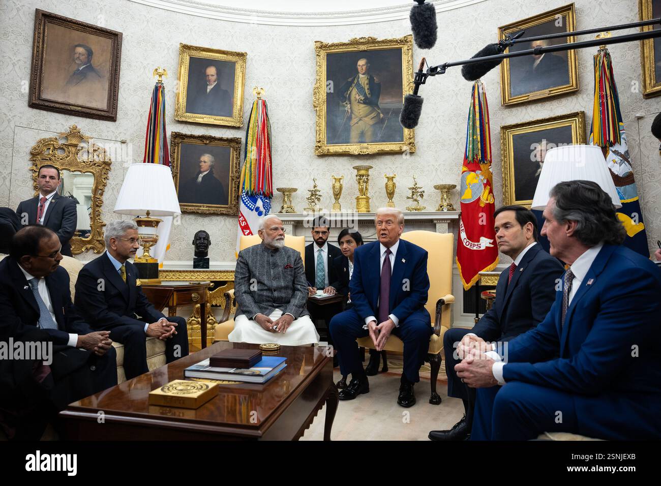 Washington, United States. 13th Feb, 2025. India Prime Minister ...