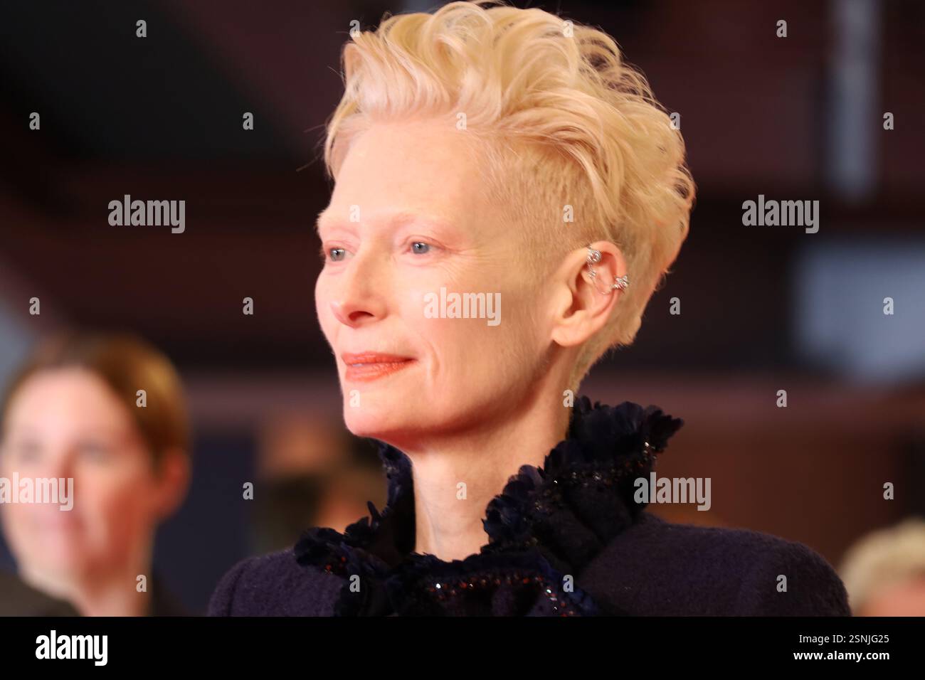Berlin, Germany, 13th February 2025, Tilda Swinton arriving on the red ...