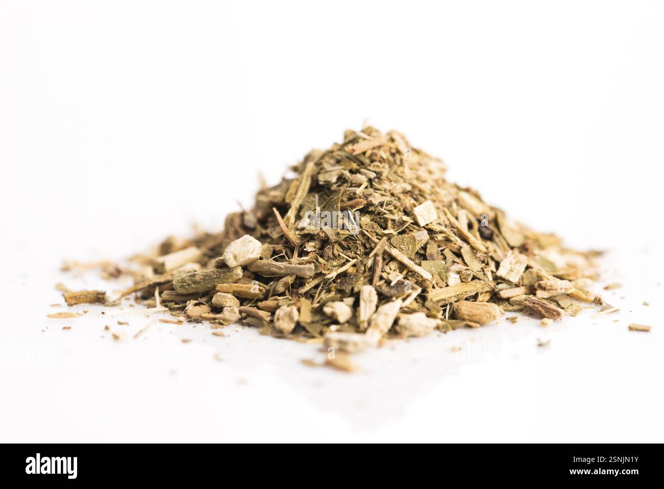 Dry mate tea, isolated on white Stock Photo - Alamy