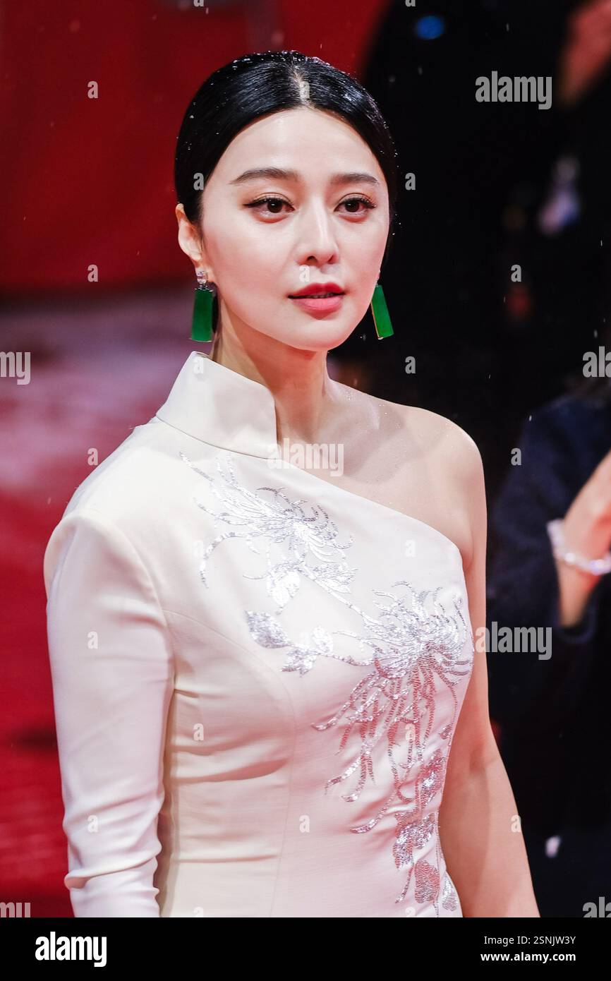Berlin, Germany. 13th Feb, 2025. Fan Bingbing seen arriving at the ...