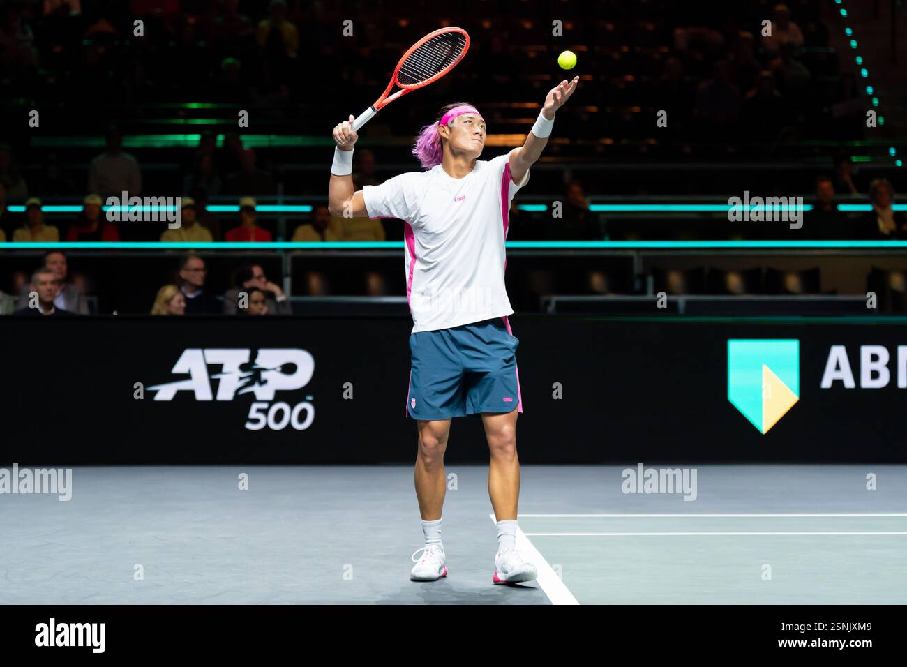 Rotterdam, Netherlands. 04th Feb, 2025. ROTTERDAM, NETHERLANDS - FEBRUARY 4: Zhizhen Zhang ...