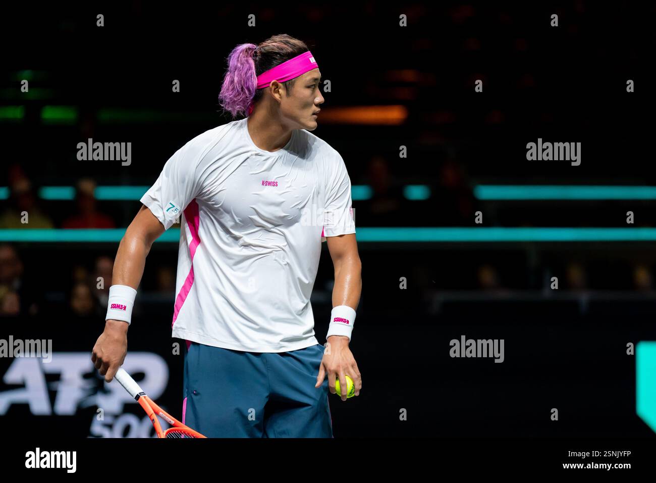 Rotterdam, Netherlands. 04th Feb, 2025. ROTTERDAM, NETHERLANDS - FEBRUARY 4: Zhizhen Zhang ...