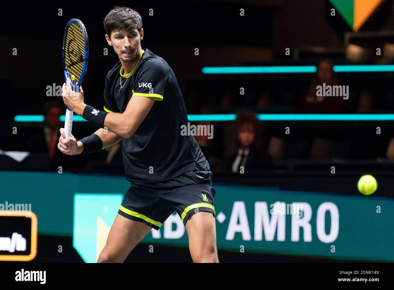 Rotterdam, Netherlands. 04th Feb, 2025. ROTTERDAM, NETHERLANDS - FEBRUARY 4: Alexei Popyrin ...