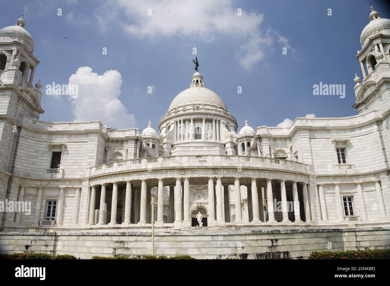 Victoria Memorial Building, Calcutta, West Bengal, India, Asia Stock ...