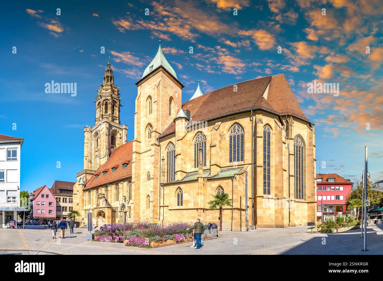 Old city of Heilbronn, Germany Stock Photo - Alamy