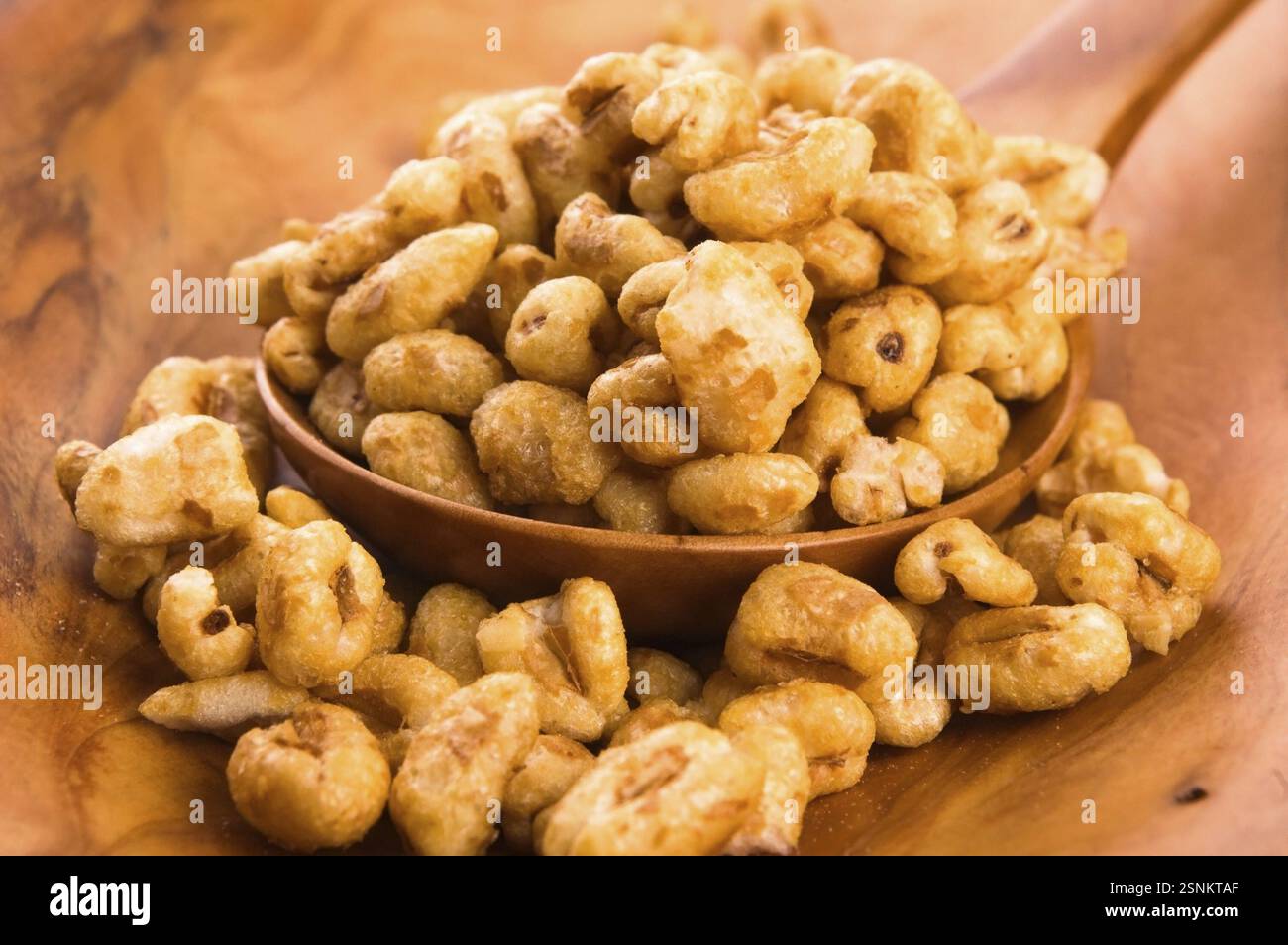 Popped wheat grains, lodz, poland Stock Photo - Alamy