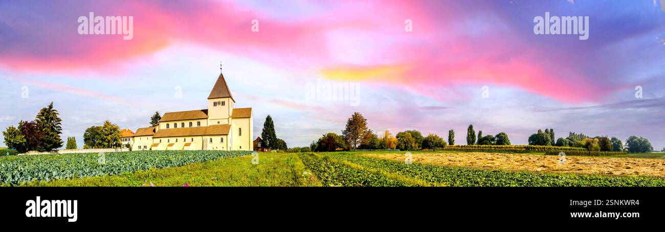 Island Reichenau, Lake Constance, Germany Stock Photo - Alamy