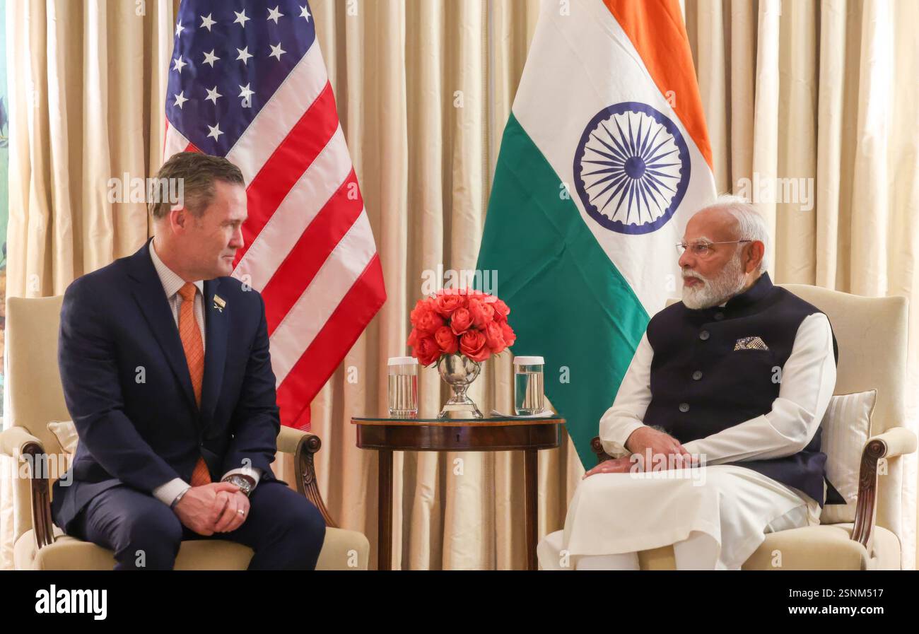 Washington, United States. 13th Feb, 2025. Indian Prime Minister ...