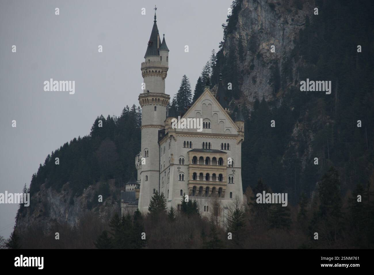 Bavaria's fairytale castle Neuschwanstein, a popular tourist ...