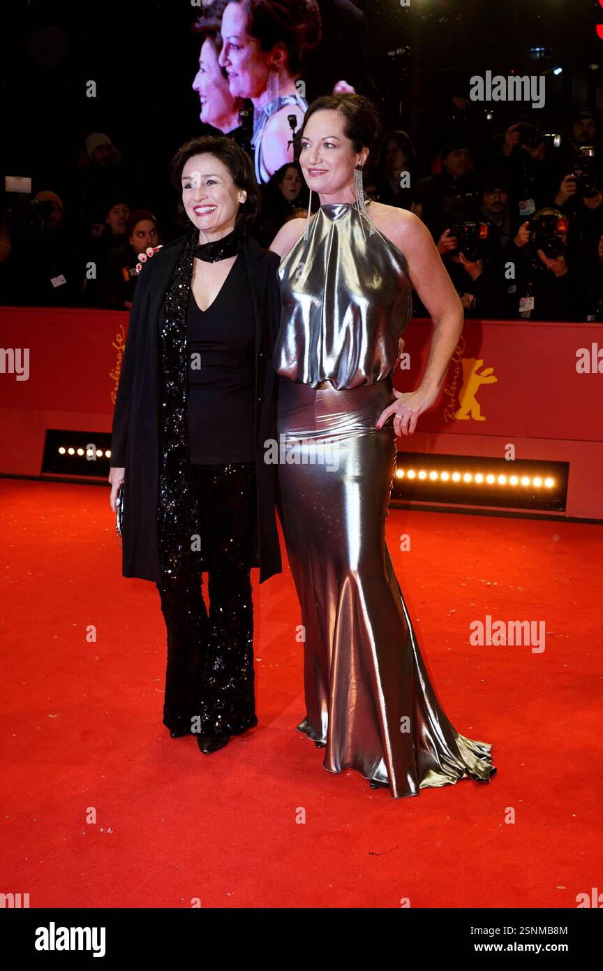 Sandra Maischberger und Natalia Wörner bei der Festivaleröffnung und ...