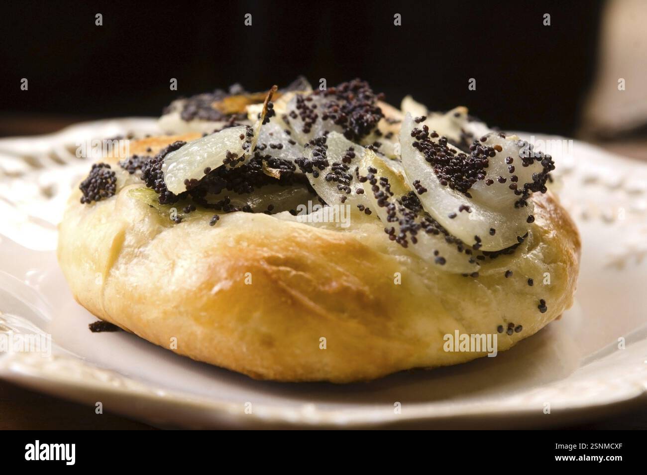 Cebularze - traditional polish cake with onion and poppy seed, lodz ...