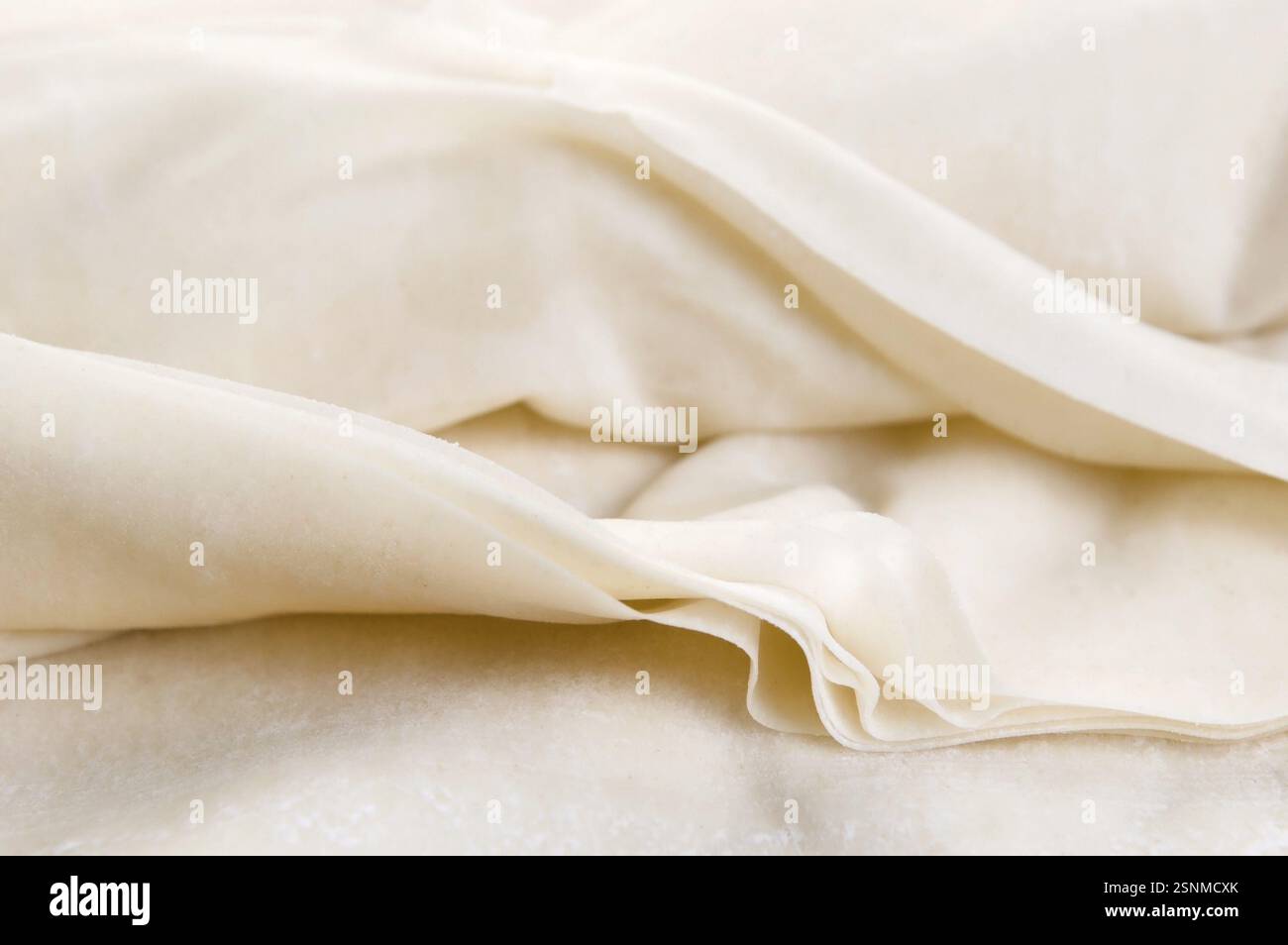 Filo - ready made dough leaves, fillo, phyllo, lodz, poland Stock Photo ...