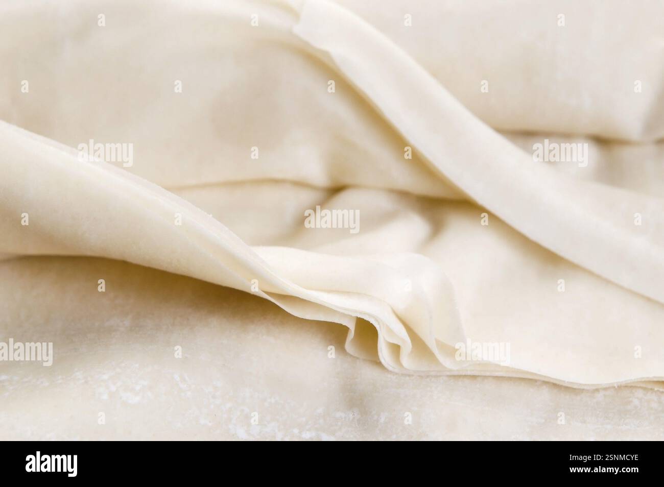 Filo - ready made dough leaves, fillo, phyllo, lodz, poland Stock Photo ...