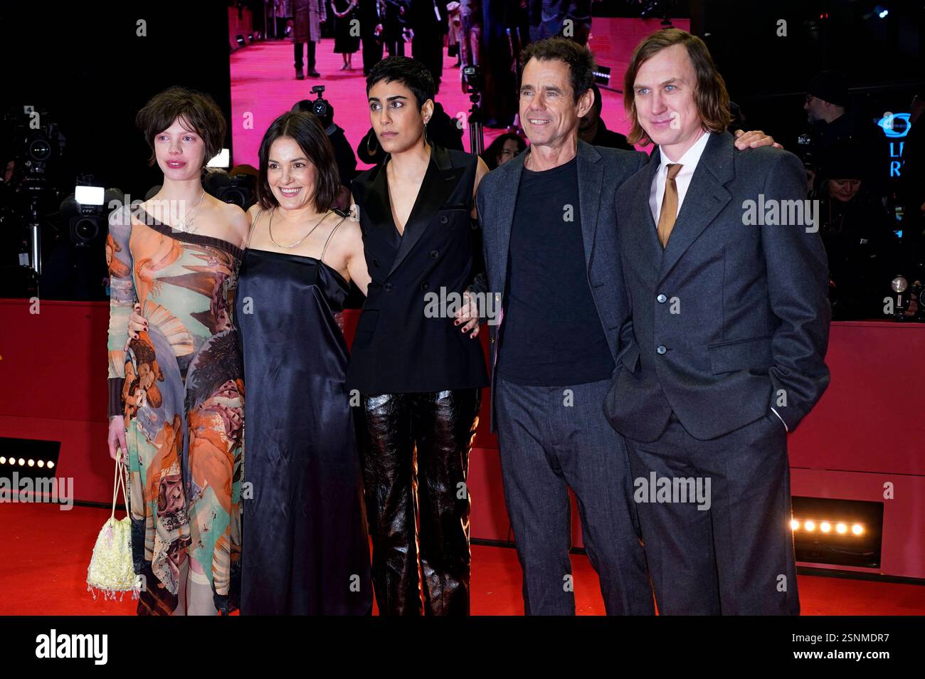 Elke Biesendorfer, Nicolette Krebitz, Tala Al-Deen, Tom Tykwer und Lars ...