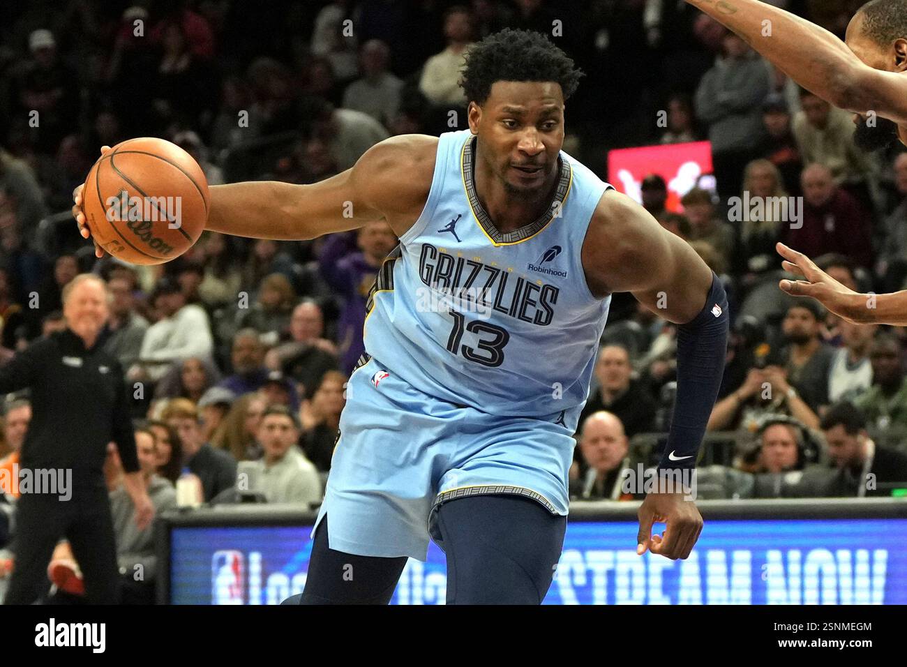Memphis Grizzlies forward Jaren Jackson Jr. (13) during the first half ...