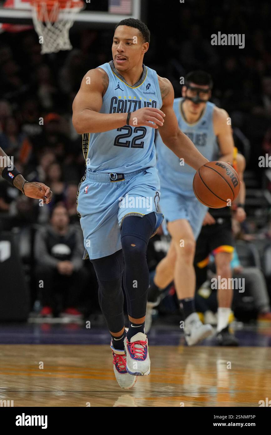 Memphis Grizzlies guard Desmond Bane (22) during the first half of an ...