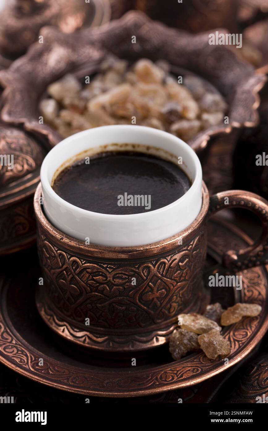 Turkish coffee, lodz, poland Stock Photo - Alamy