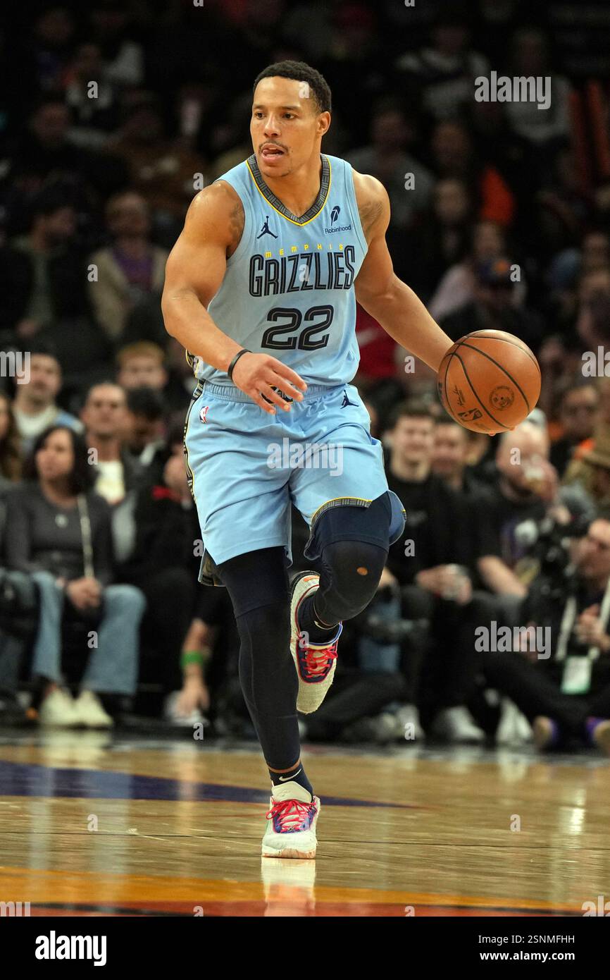 Memphis Grizzlies guard Desmond Bane (22) during the first half of an ...