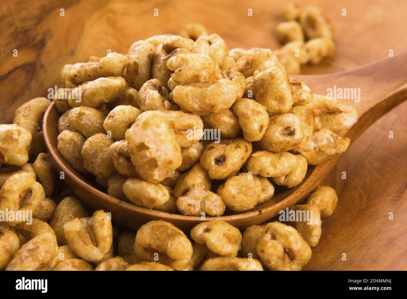 Popped wheat grains, lodz, poland Stock Photo - Alamy