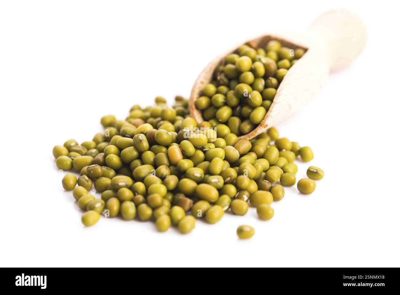 Pile of mung beans isolated on white Stock Photo - Alamy