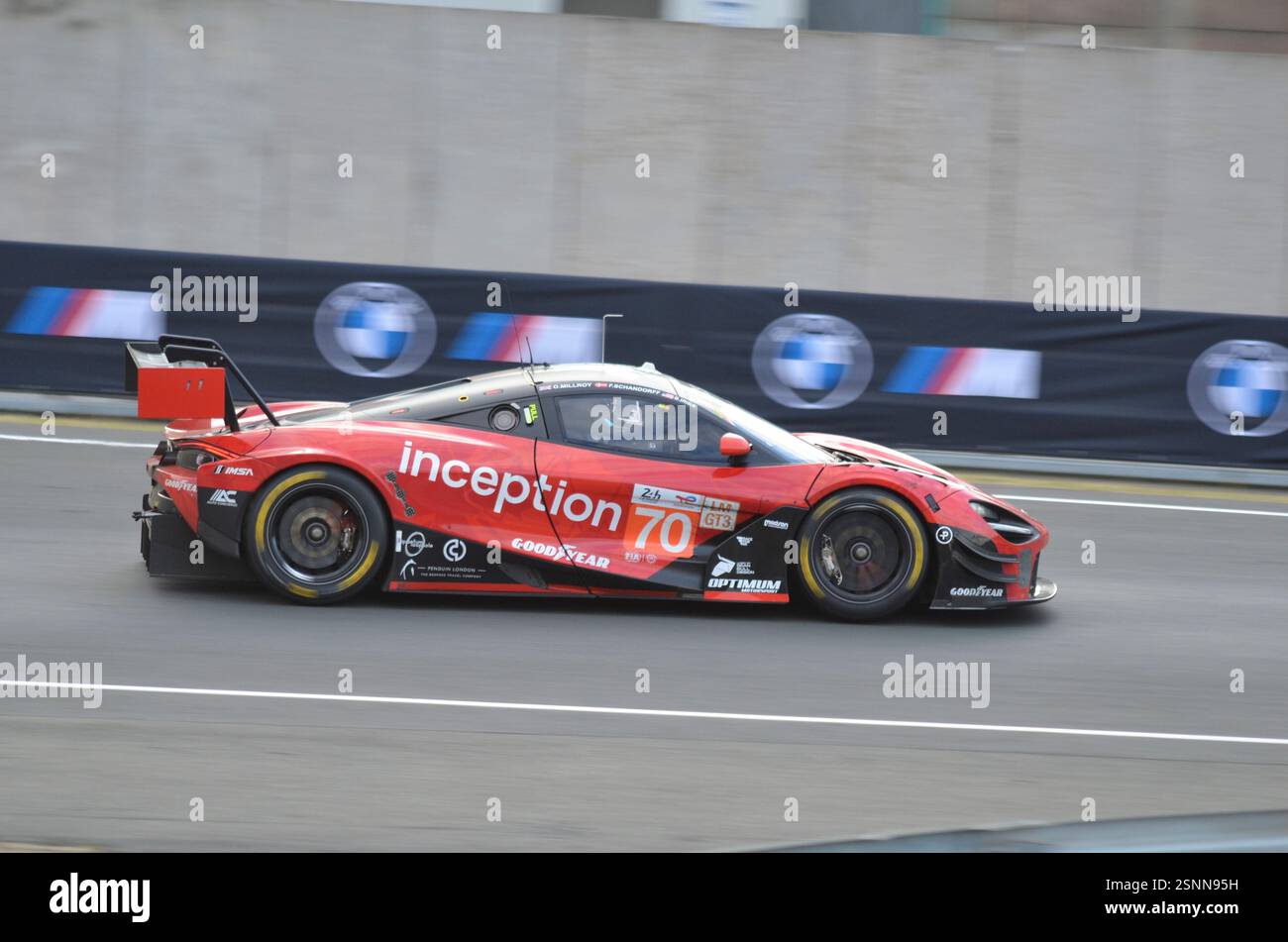 Inceptio Racing entered McLaren 720S GT3 Evo of Brendan Iribe, Ollie ...