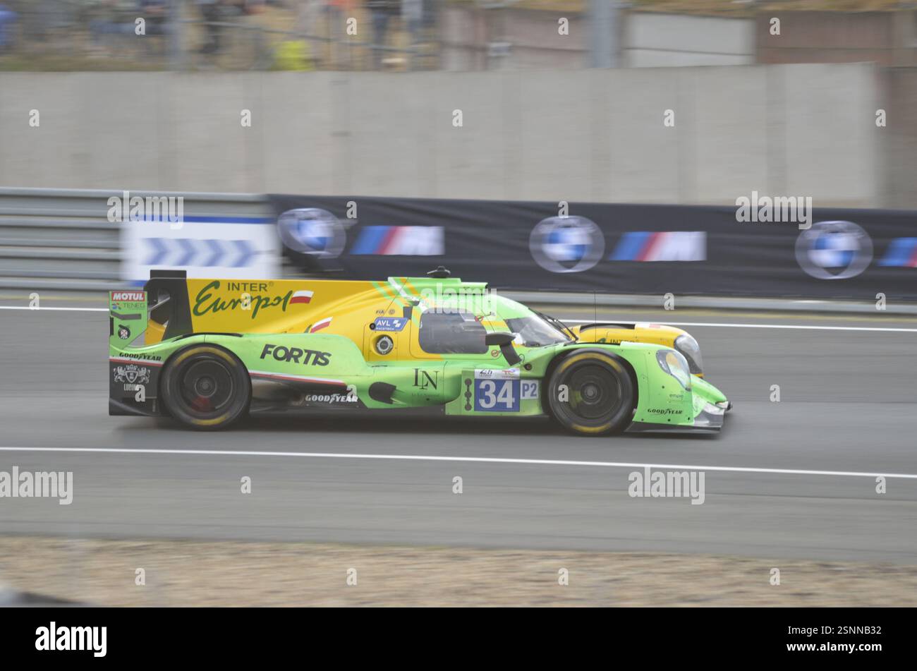 Inter Europol Competition entered Oreca 07 LMP2 of Vladislav Lomko ...