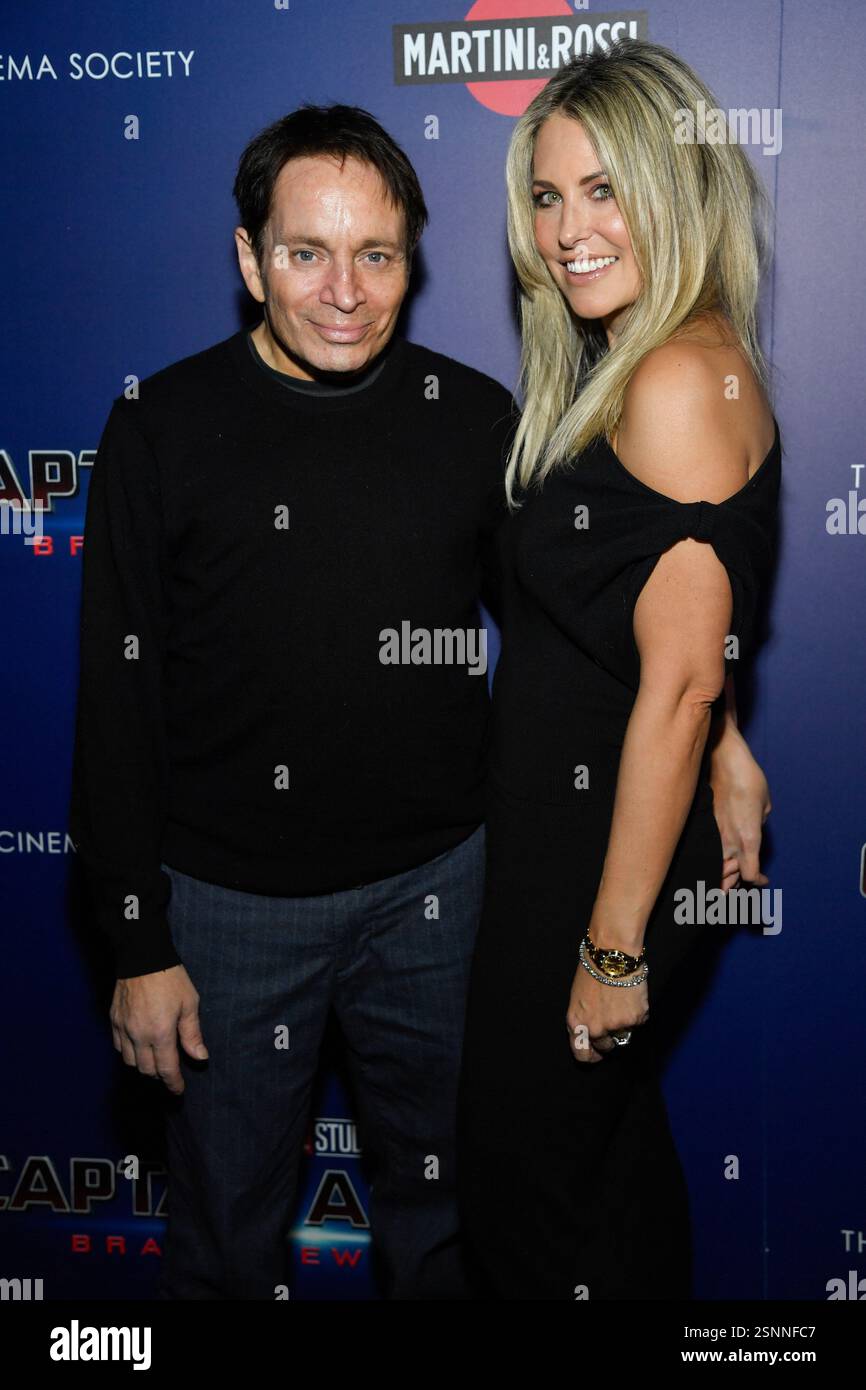 Chris Kattan, left, and Maria Libri attend the special screening of ...