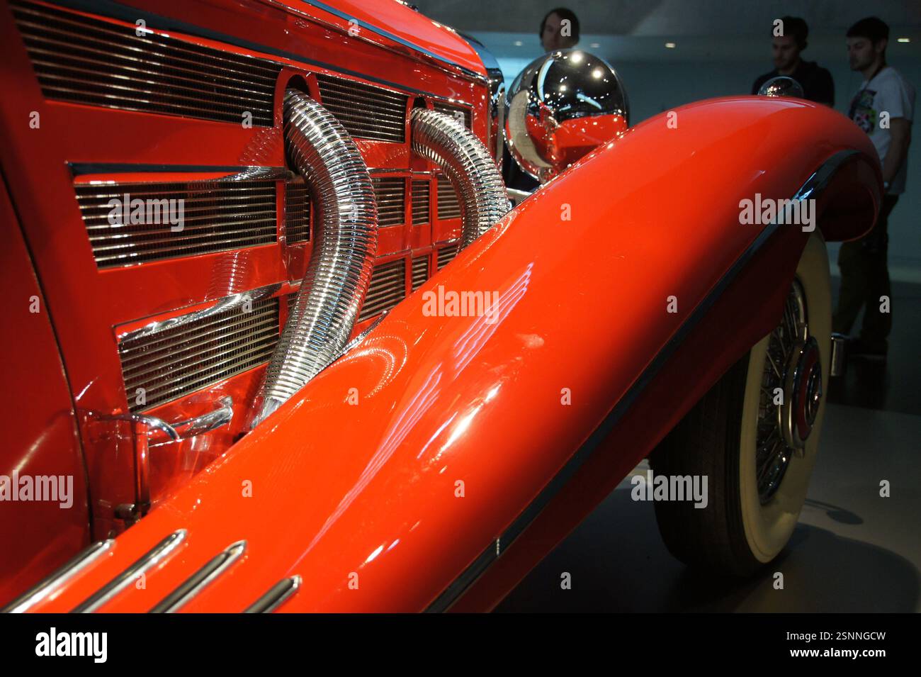 The classic Mercedes-Benz 540K Roadster, a masterpiece of German ...