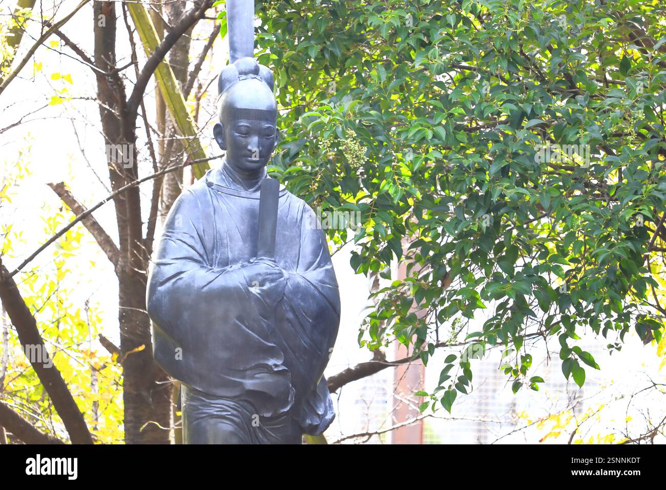 Statue of Prince Shotoku in Philosophical Hall Park Stock Photo - Alamy
