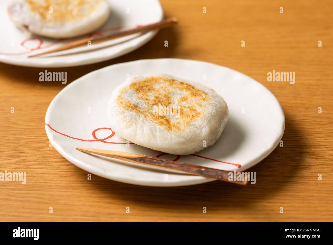 Umegae cake, Umegae Mochi Stock Photo - Alamy