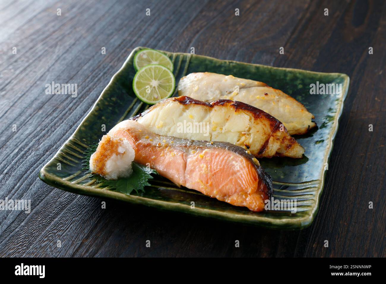 Fish marinated in sake lees Stock Photo - Alamy