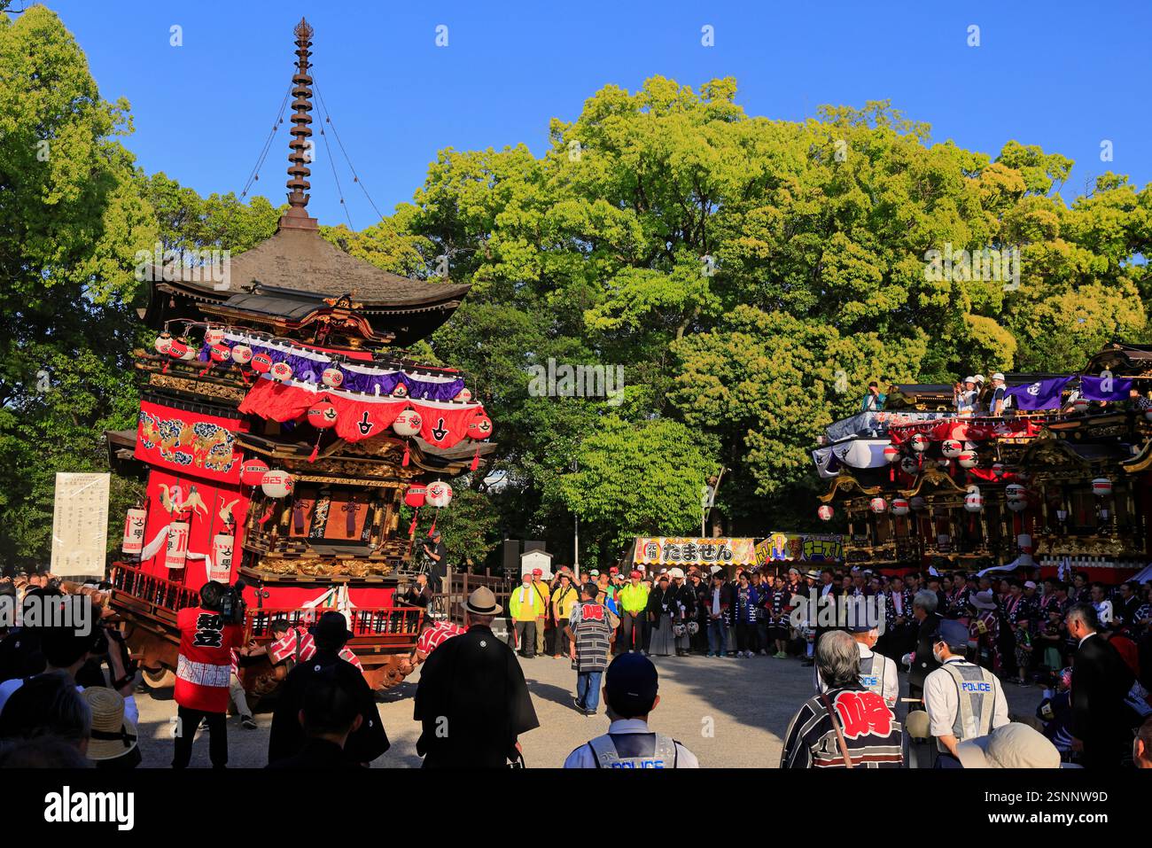 Chiryu Festival Chiryu-shi, Aichi Prefecture Stock Photo - Alamy