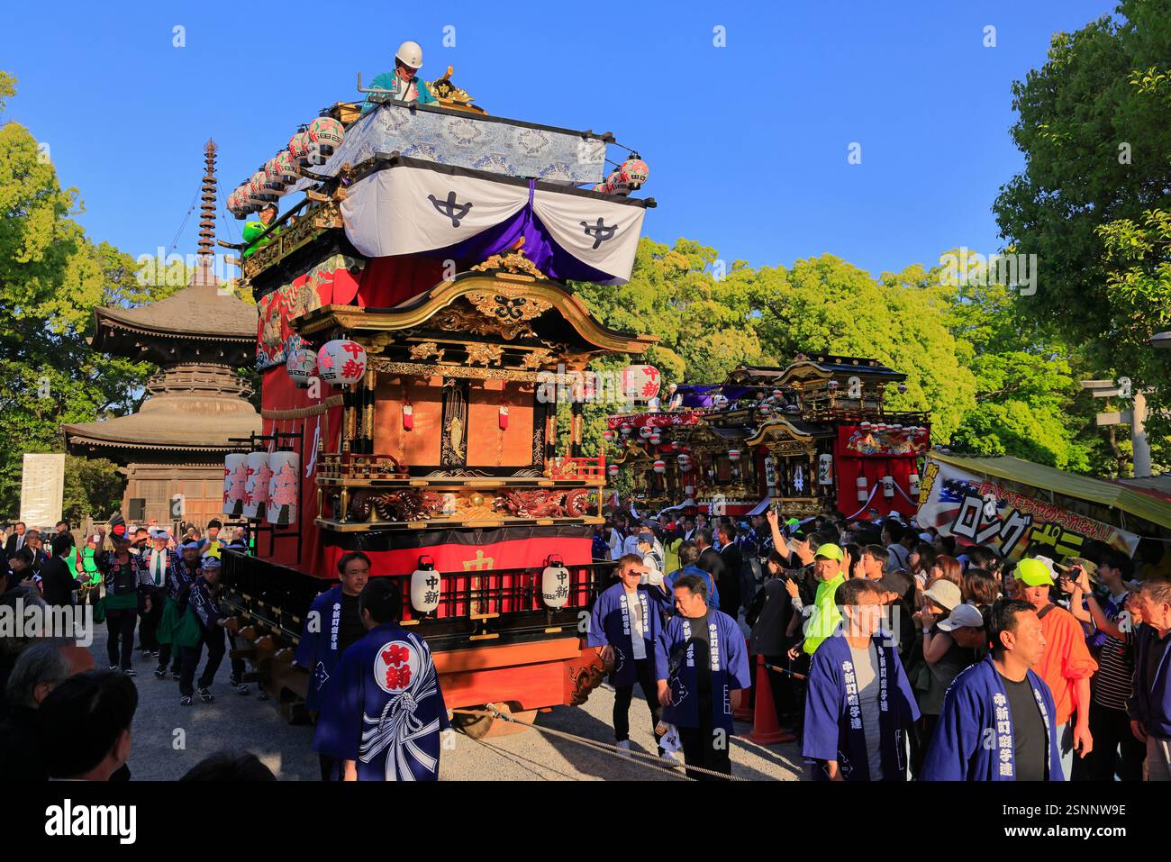 Chiryu Festival Chiryu-shi, Aichi Prefecture Stock Photo - Alamy