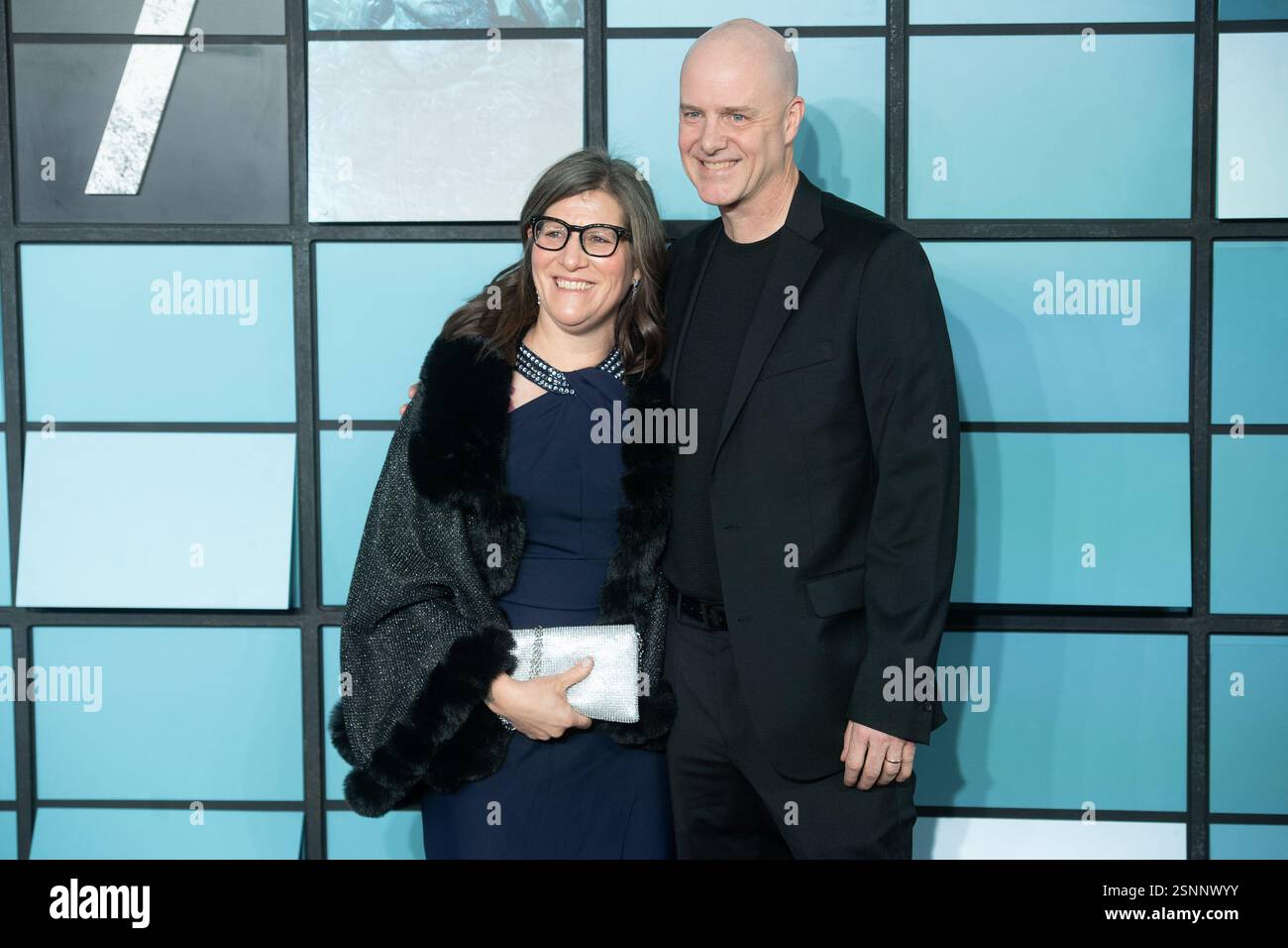 London, UK. 13 Feb, 2025. Pictured: Edward Ashton - Author of 'Mickey7 ...